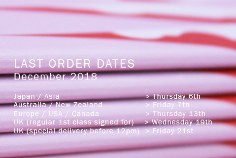 Last delivery dates for 2018 - Laura Spring